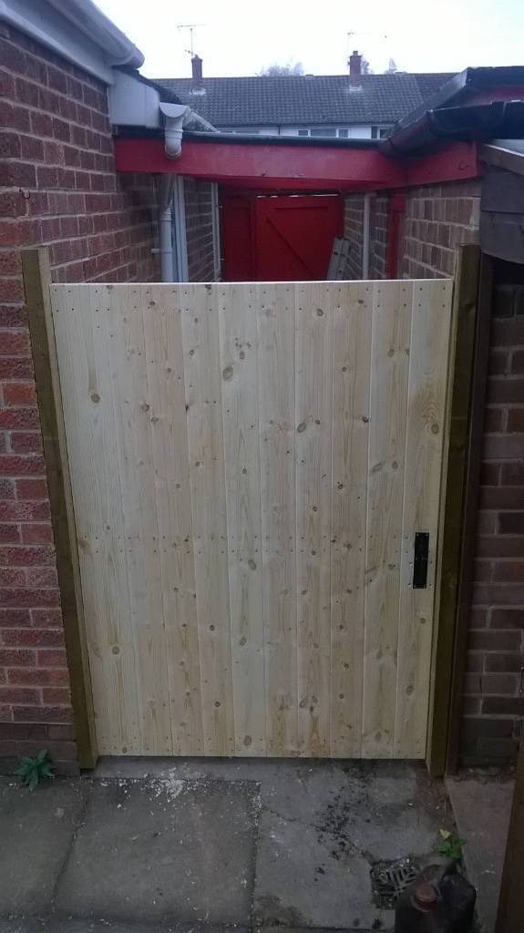 "Gates - Made to measure - Fencing and Gardening Contrator Nottingham"